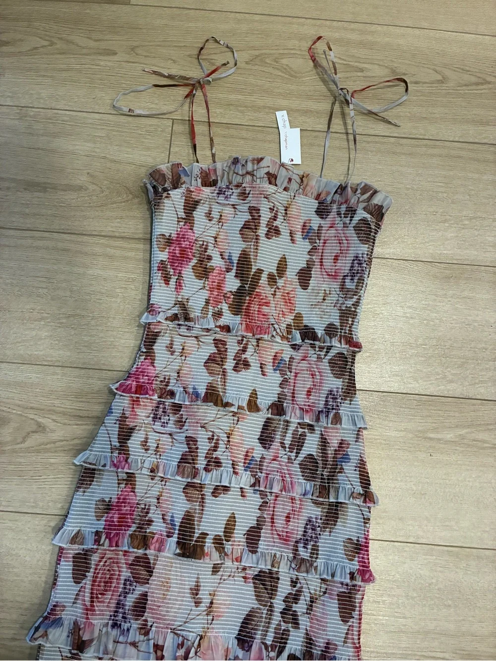 V. Chapman | Dresses | Nwt V Chapman Womens Geranium Dress Maxi Garden ...